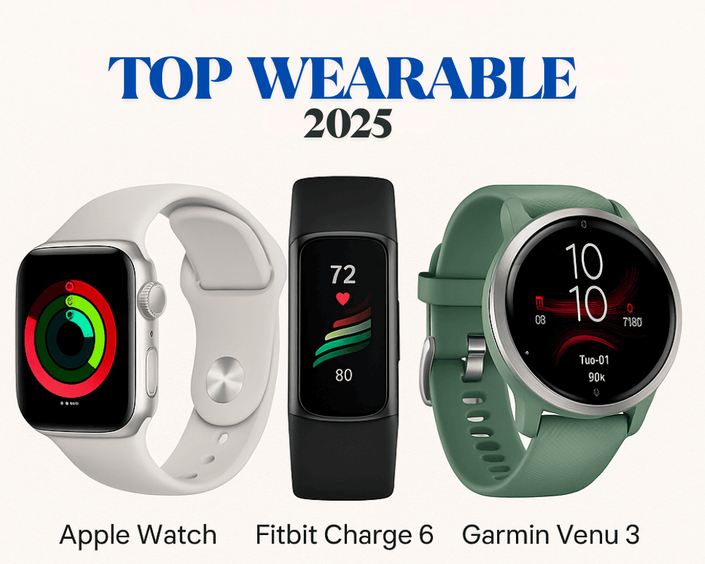 Best Wearable Health Trackers 2025 – Sleep, Fitness & Heart Rate