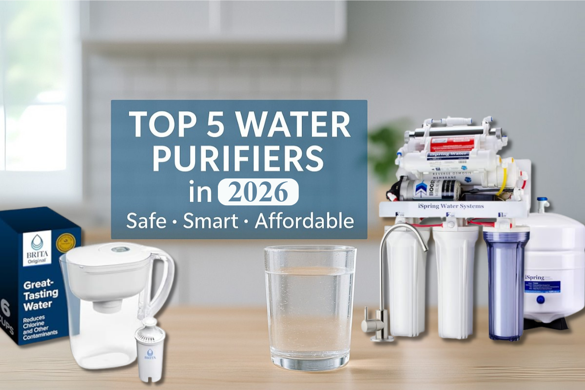 Best Water Purifiers 2026 – Safe, Smart & Affordable Options